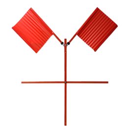 90X90 Cross Ribs with Flags