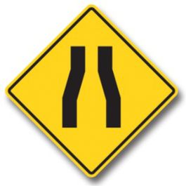 WA-28 ROAD NARROWS